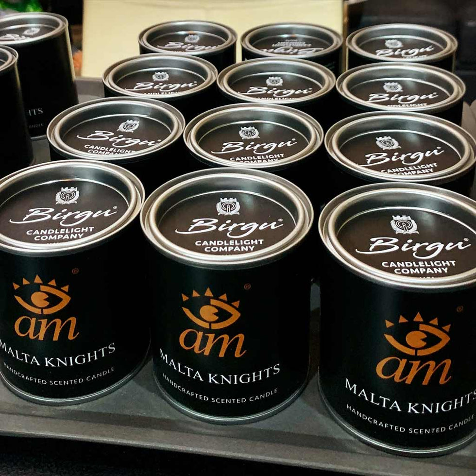 Scented candles made in Malta by Birgu Candlelight Company