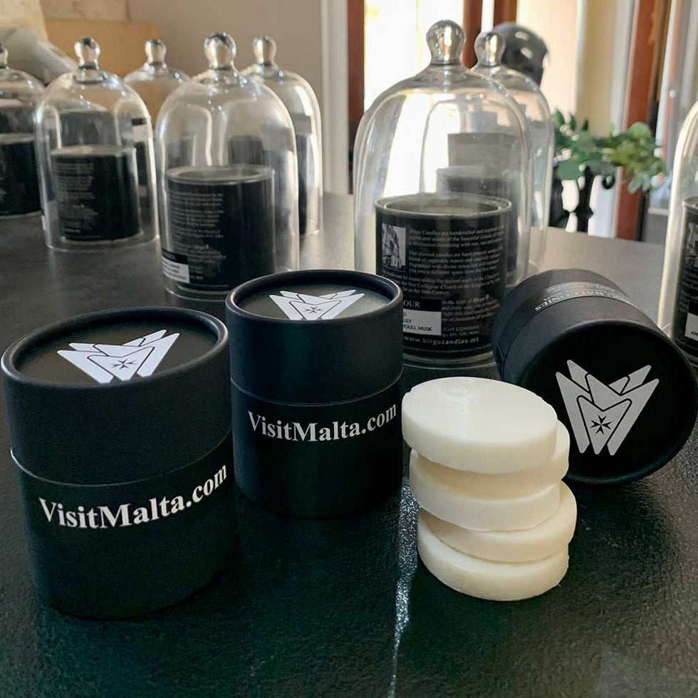 Scented candles made in Malta by Birgu Candlelight Company